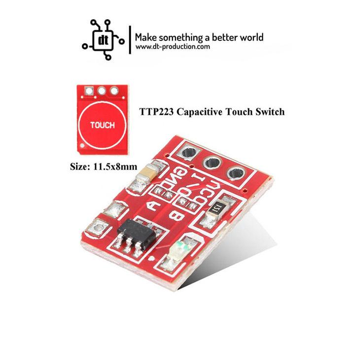 Jual Touch Sensor TTP223 Sensor Sentuh Arduino - Kota Manado - DT ...