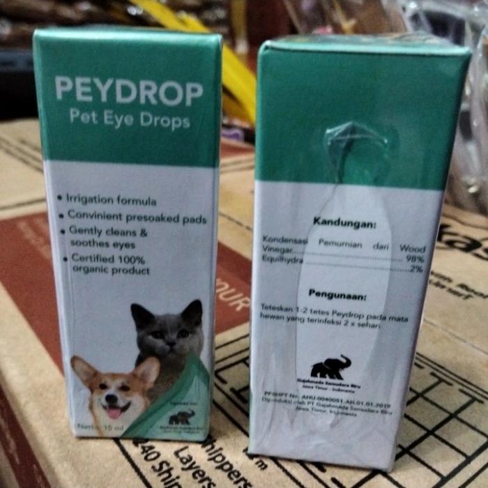 Jual Obat tetes mata kucing PEYDROP Pet eye Drop 15 ml - Kab. Bekasi ...