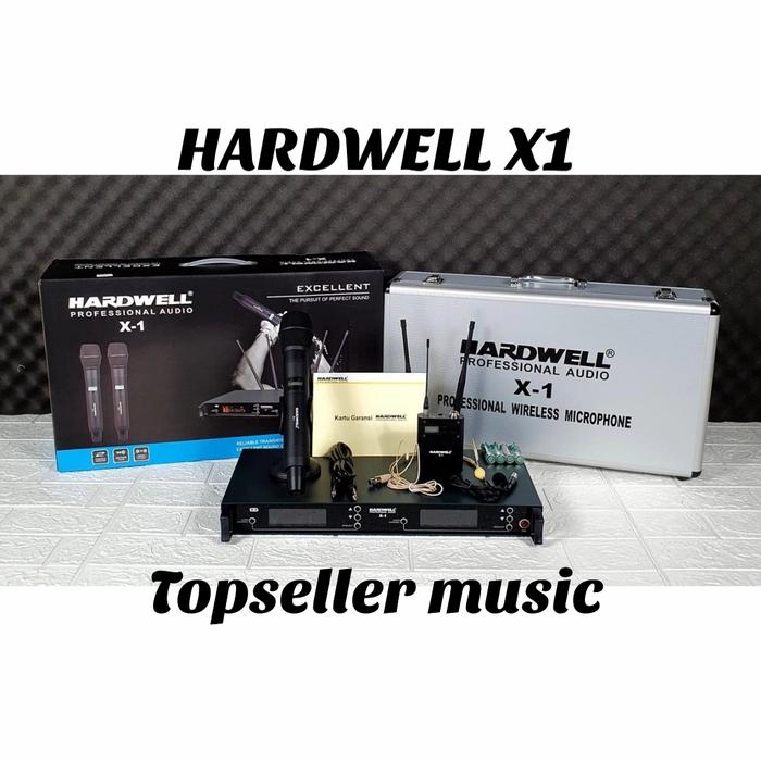 Jual MIC WIRELESS HARDWELL X1 PEGANG JEPIT HEADSET ORIGINAL GARANSI ...