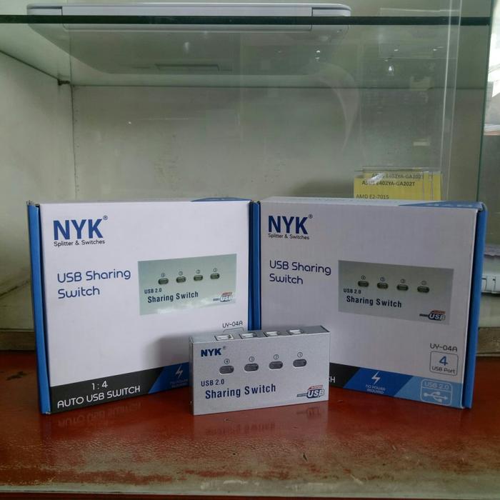 Jual NYK USB AUTO SHARING SWITCH 1-4 PORT USB 2.0 - Kota Tangerang Selatan - PlanetAksesories ...