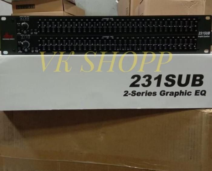 Jual Equalizer Dbx 231 Plus +sub Grade A+ Di Seller Sunshop - Cengkareng Timur, Kota Jakarta ...