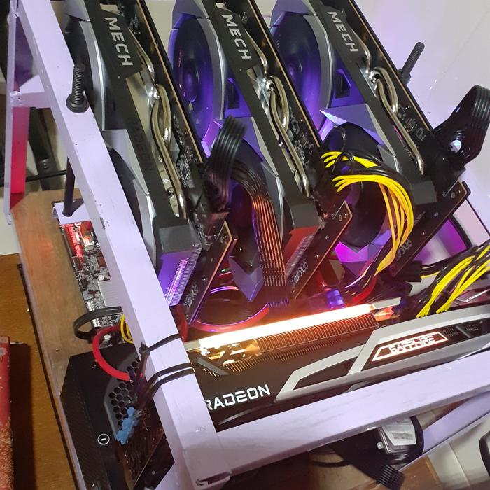 Jual Rig Mining Ethereum Eth Gpu Vga Card 6700 xt 12GB Msi Sapphire ...