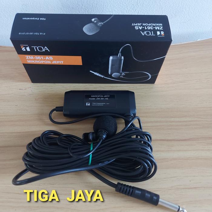Jual Mik Jepit /Mic / Mic on Tie / Clip on Mic /Mic Condenser TOA ZM ...