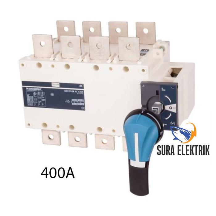Jual COS/Change Over Switch Socomec Sircover 4P 400A (I-0-II) Original - Kota Surabaya - Sura ...