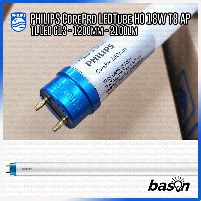 Promo PHILIPS CorePro LEDtube HO 1200mm 18W T8 AP 2100lm - TL LED Essential - Jakarta Utara ...