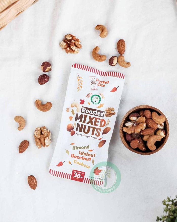 Promo POCKET SIZE ROASTED MIX NUT 30GR - Kota Cimahi - namaste organic ...