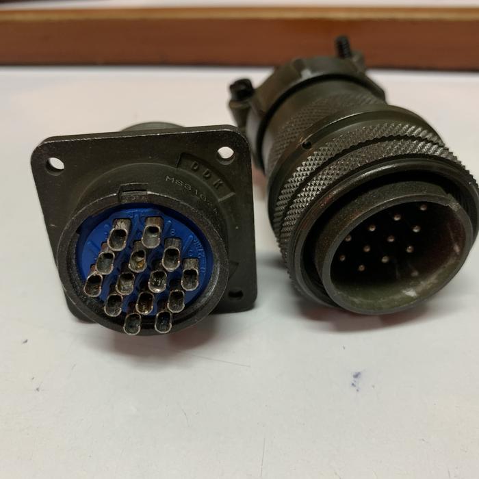 Jual Connector conector konektor Army Militer DDK 28mm 14pin 14p ...