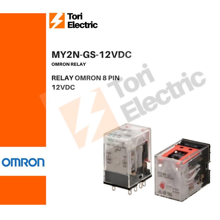 Jual Omron Relay MY2N-GS-12VDC MY2N GS 12V 100% Ori - Kota Bandung ...