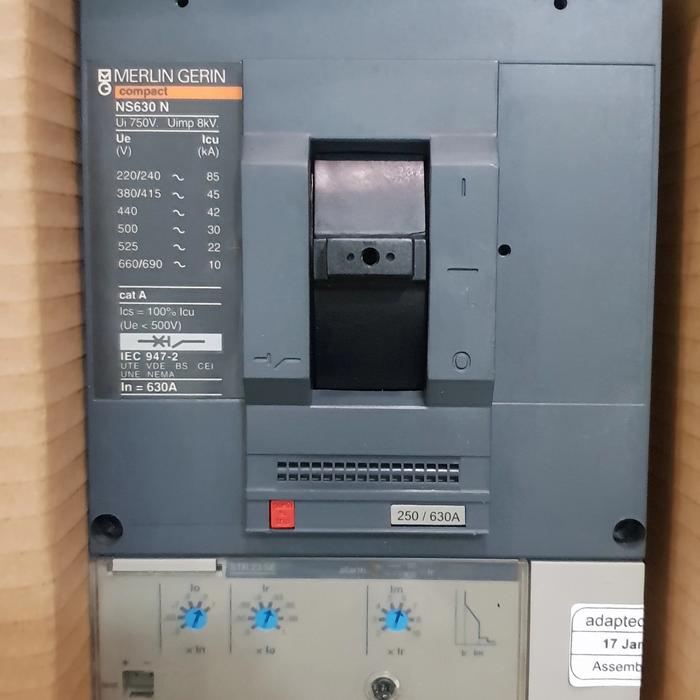 Jual mccb merlin gerin ns630n 3pole 630amper - Jakarta Pusat ...
