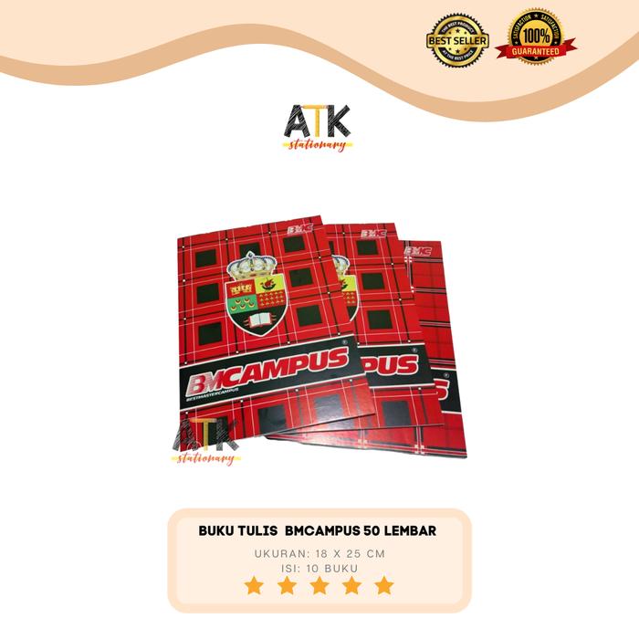 Jual Buku Tulis Boxy BM Campus 50 Lembar atk - Jakarta Utara - Atkstationary | Tokopedia