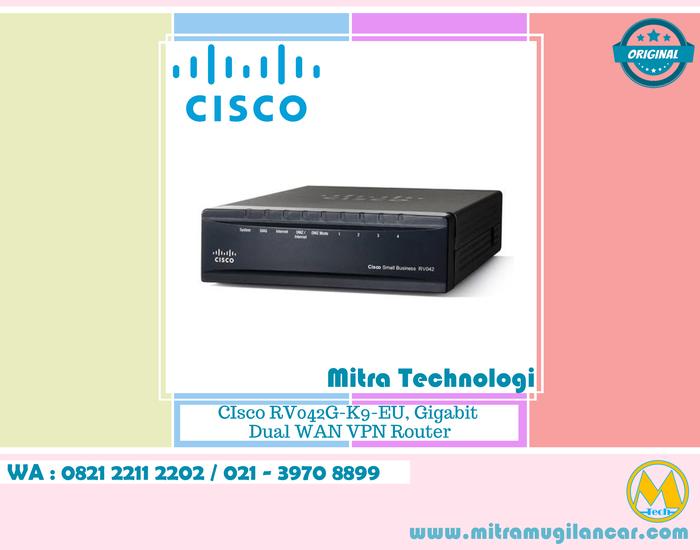 Jual Cisco RV042G-K9-EU, Gigabit Dual WAN VPN Router - Kota Bekasi ...