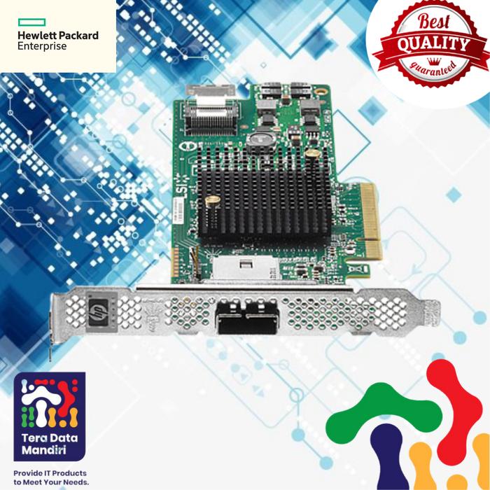 Jual HP P222 512MB FBWC 1-Port PCI-E SAS RAID Controller / 633537-001 ...