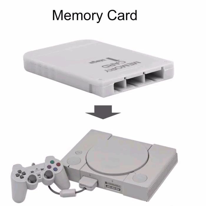 Jual Memory Card Ps1 Ps 1 Psx Psone Ps One Mc Ps1 Ps X Playstation 1 ...