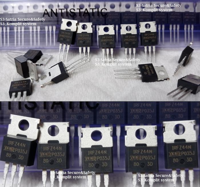 Jual Mosfet IRFZ44N transistor IRFZ44 N IC IRFZ 44N IRF Z 44 N ...