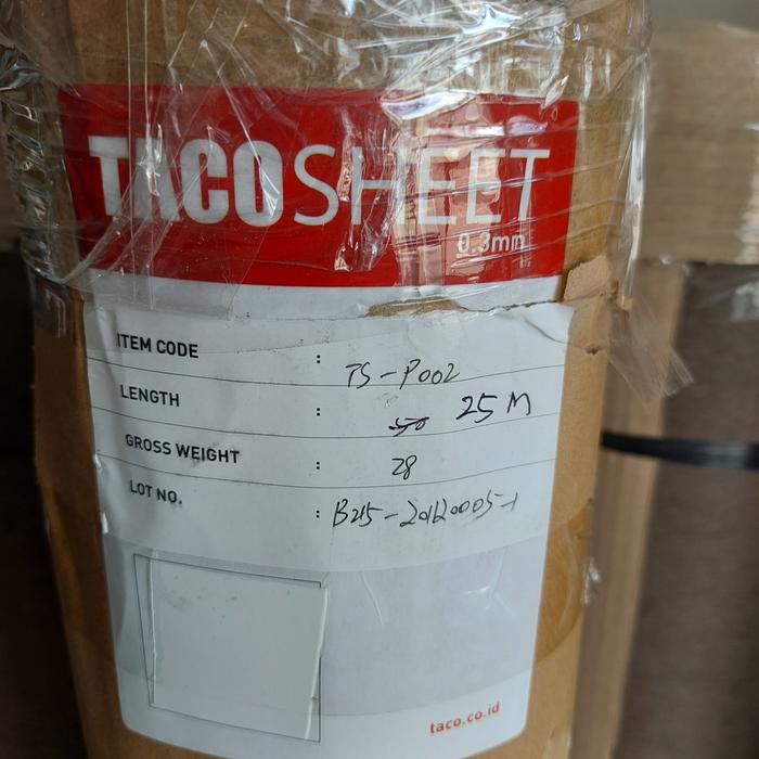 Jual Taco Sheet 002 G white glossy taco pvc sheet - Kota Bandung - Inti ...