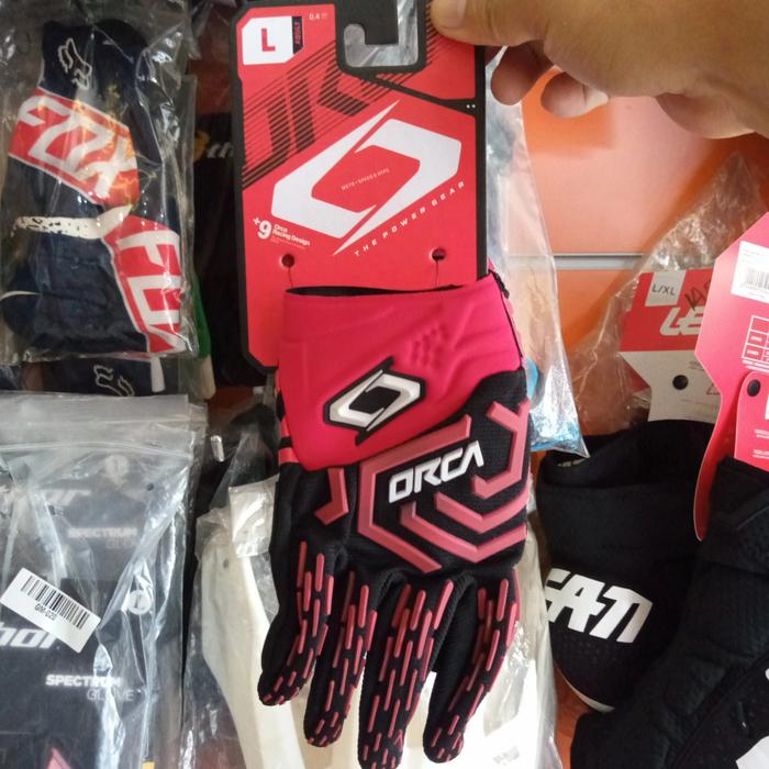 Jual sarung tangan orca power gear rs-gx mx gloves di Seller teslamall ...