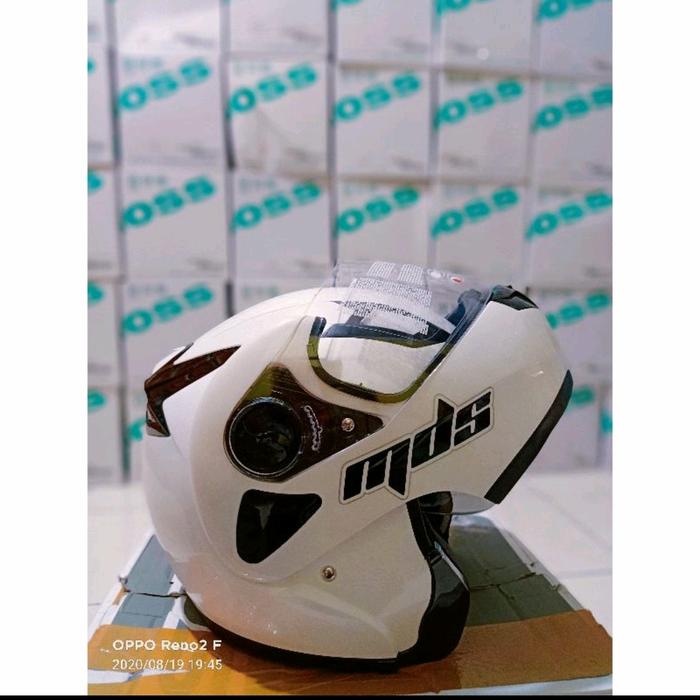 Jual HELM MODULAR WHITE/PUTIH MULTI FUNSI - Kota Semarang - Arsyi helm ...