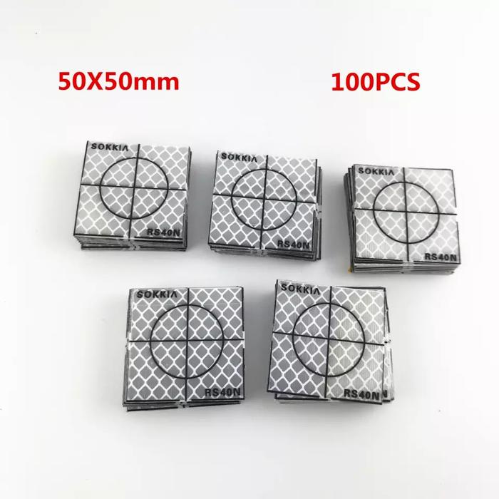 Jual Reflector Sheet Reflective Tape Prisma Target Sokkia 5x5cm - Kota ...