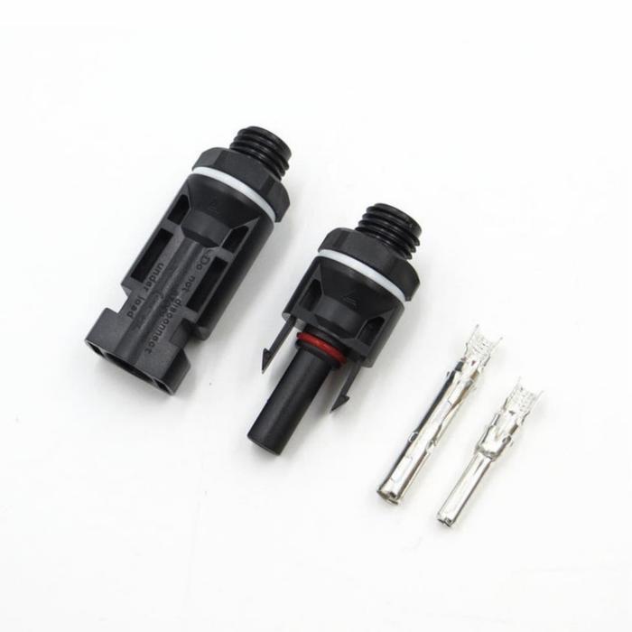 Jual MC4 Box Panel Mount Connector Konektor 30A 1000V PV Solar Panel ...