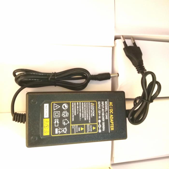 Jual Adaptor 12v 4a Adapter Psu Power Supply 12v Dc 4 Ampere Led Dll Di Seller Velvet Store ...