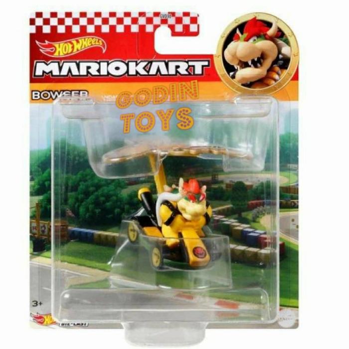 Jual Hot Wheels Bowser kite - mario kart glider Super Mario Character ...