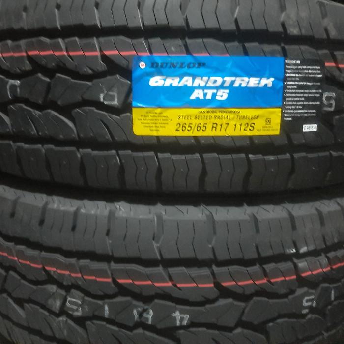 Jual BAN DUNLOP 265 65 17 GRANDTREK AT 5 (PAJERO FORTUNER STRADA ISUZU ...