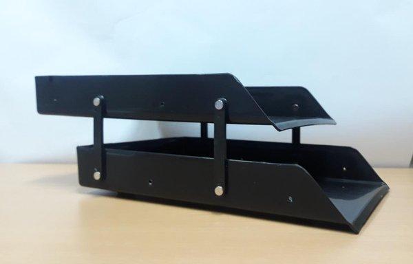 Jual BOS Elevated Tray 2 Susun Rak Laci Kertas Dokumen Meja Belajar ...