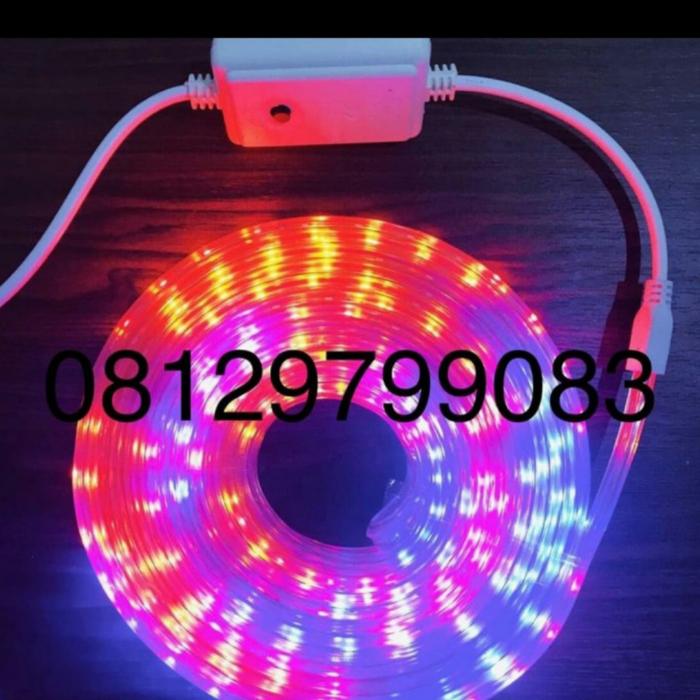 Jual lampu selang led strip 5050 paket 10m 10 meter drop ceiling plafon ...