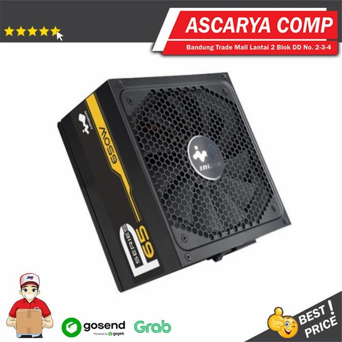 Jual InWin P65 650W 80+ Gold - Fully Modular Flat Cables / PSU 650Watt ...