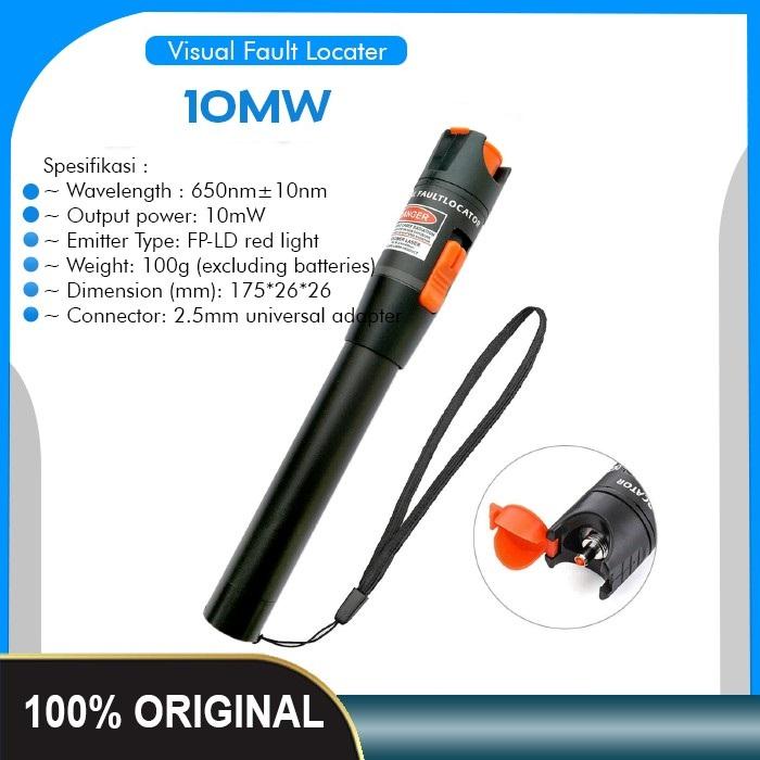 Jual VFL 1mW / Senter Optik/ Visual Fault Locator FO/ Fiber Optic ...