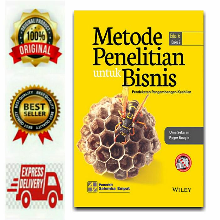 Jual Buku Metode Penelitian untuk Bisnis Buku 2 Edisi 6 - Wiley ...