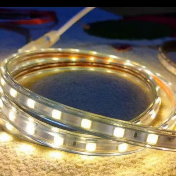 Jual lampu selang led strip 5050 paket 10m 10 meter drop ceiling plafon ...