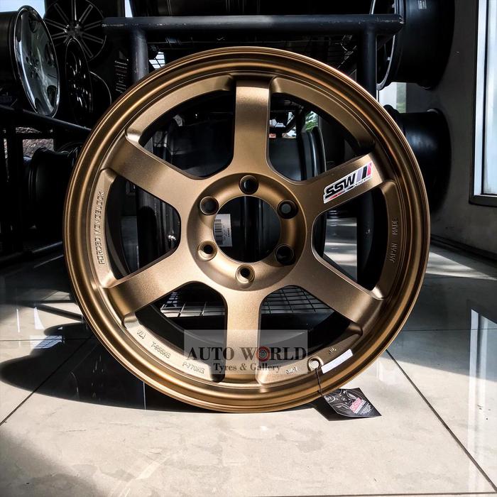 Jual Velg original SSW S202 (TE37) ring 18 PCD 6x139.7 - Bronze - Kota Bandung - autoworld ...