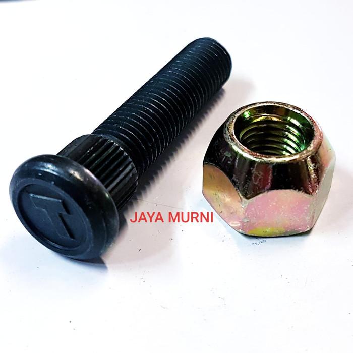 Jual IMPORT BAUT MUR RODA MOBIL PANJANG 6 CM AVANZA INNOVA YARIS ALTIS ...