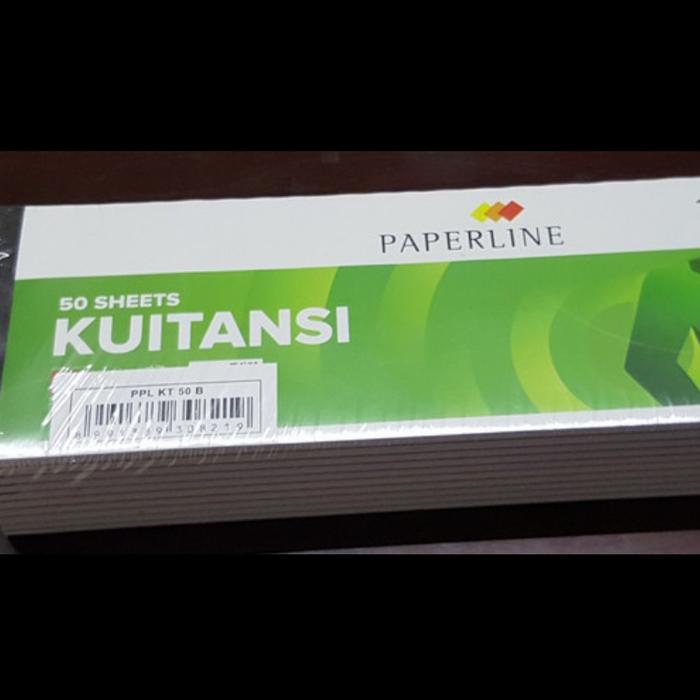 Jual Buku kwitansi Besar Paperline / Buku Kuitansi Besar 50Lembar ...