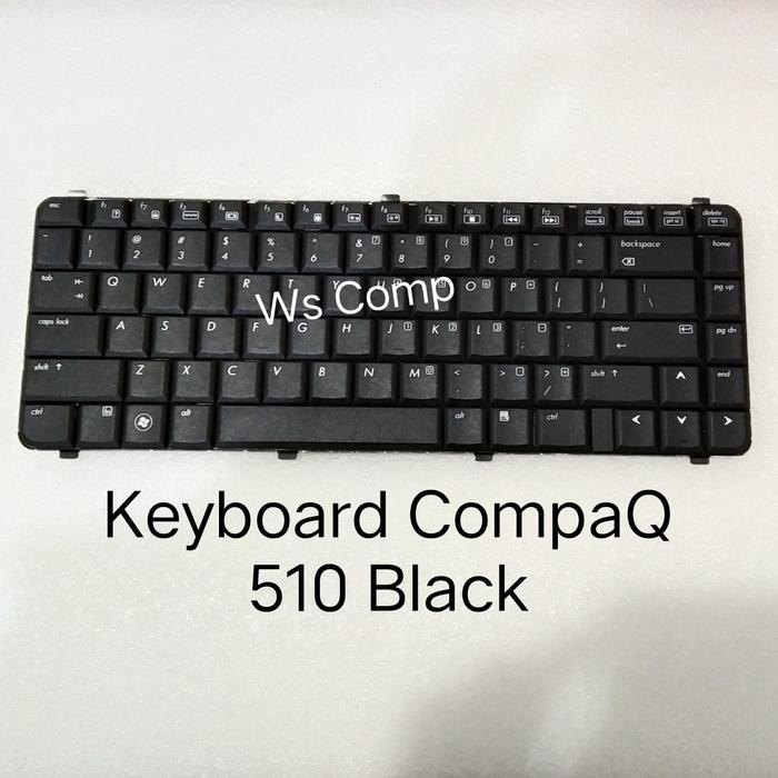 Jual Keyboard HP COMPAQ 510 511 515 516 610 615 Black - Kota Surabaya ...