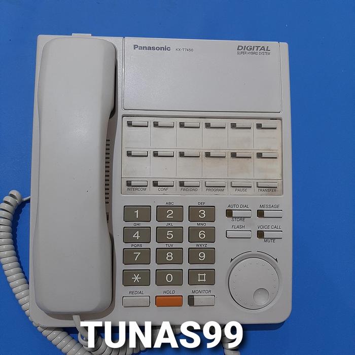 Jual Panasonic KX-T7450 Telepon Digital Standar - Jakarta Pusat - TUNAS99 | Tokopedia