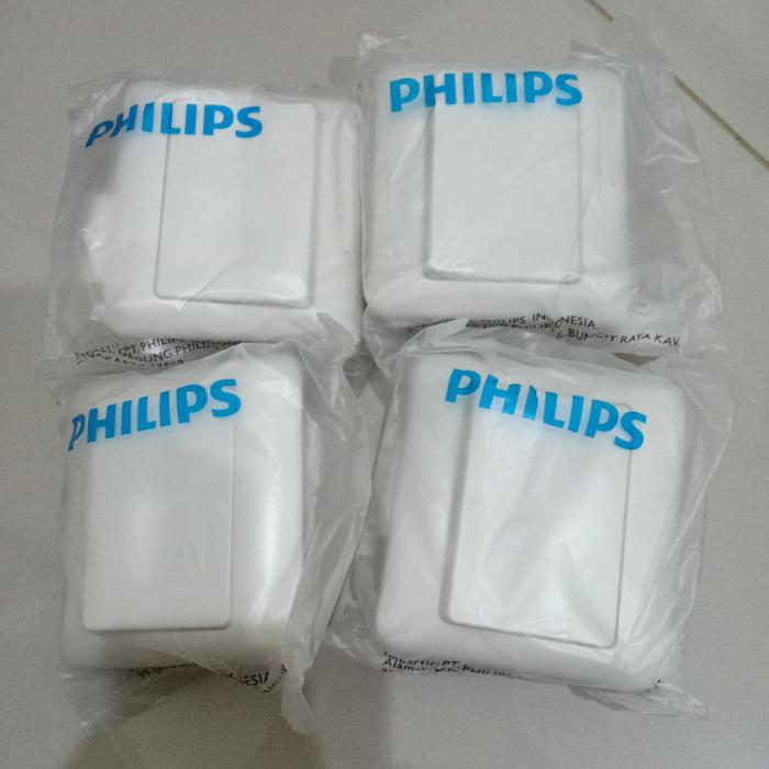 Jual SAKLAR 1 GANG ENGKEL HOTEL ESSENTIAL 2 WAY SWITCH PHILIPS - Kab ...