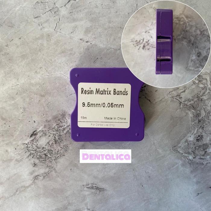 Jual Dental resin matriks/ matriks transparan / seluloid roll /matrice ...