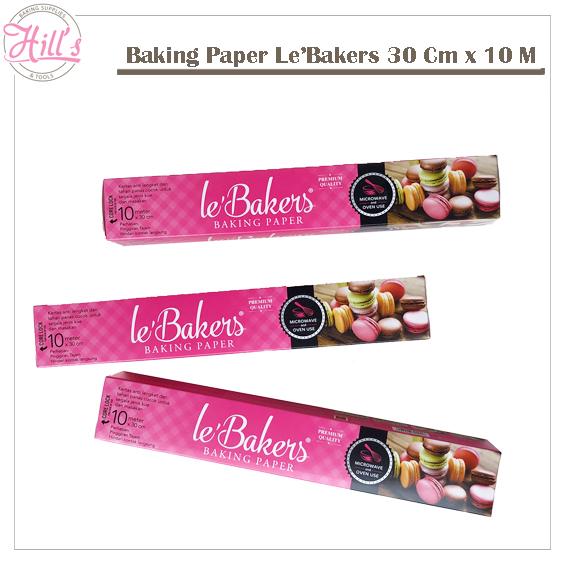 Jual LE BAKERS BAKING PAPER 30 cm x 10 m PUTIH / KERTAS ROTI ROLL ...