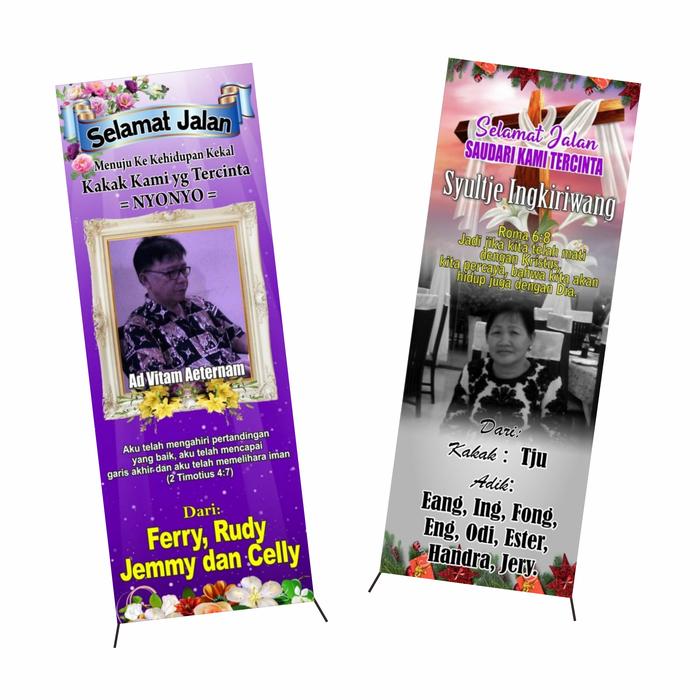 Jual cetak banner duka - Kota Manado - BerkatPrint Manado | Tokopedia