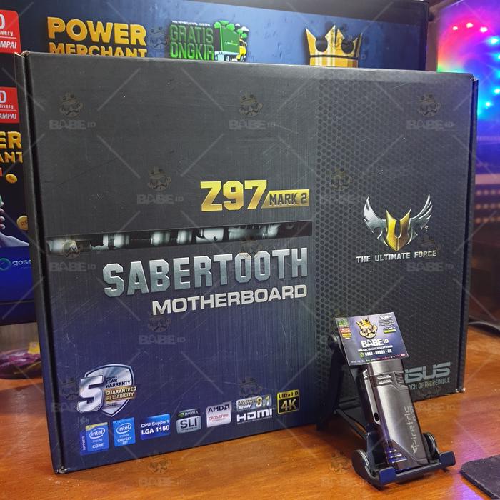 Jual ASUS MOTHERBOARD SABERTOOTH Z97 MARK 2 | Socket 1150 | Suport i7 ...