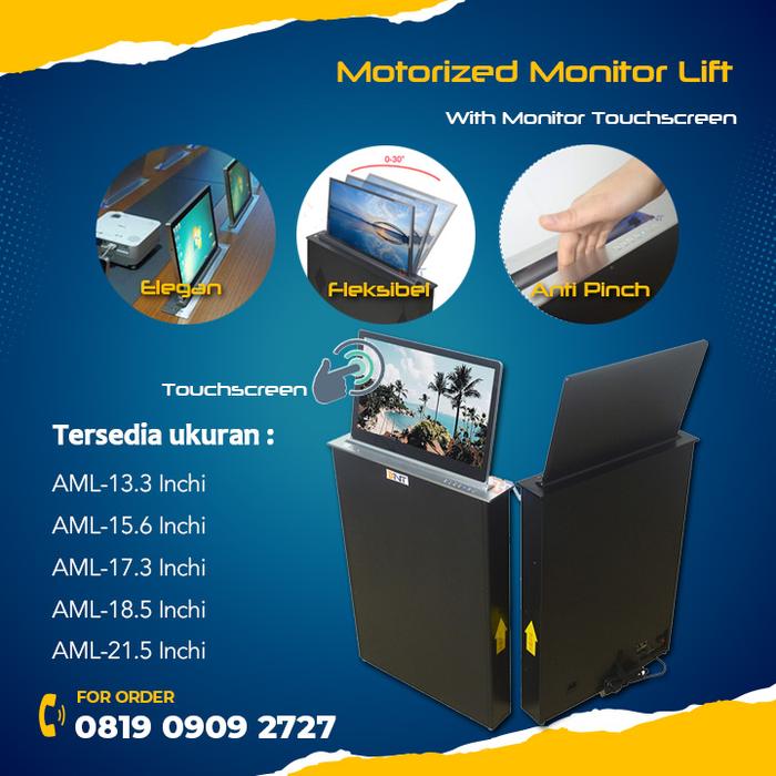 Jual Motorized Monitor Lift - Layar touch screen 15 Inchi - Jakarta ...