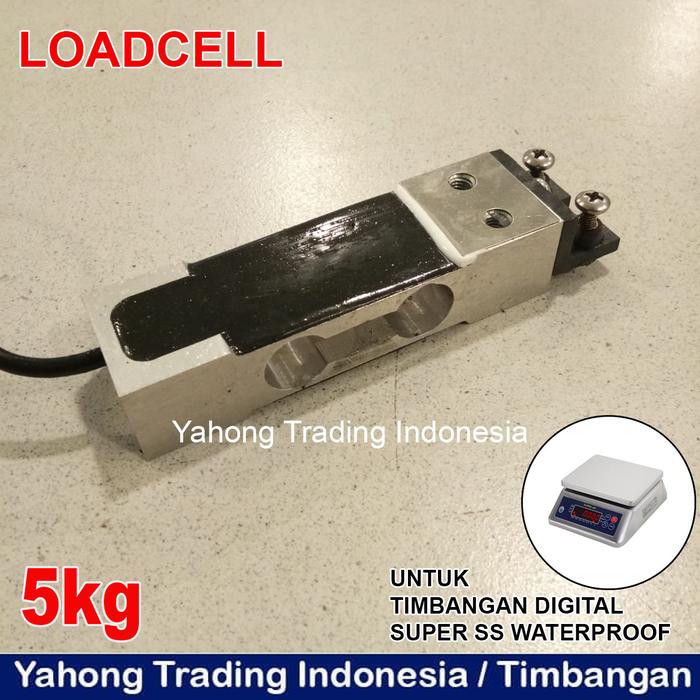 Jual Loadcell Load Cell Sensor Timbangan Digital Super SS 5kg - Jakarta ...