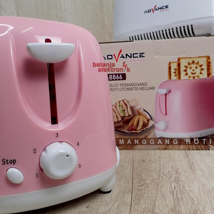 Jual Pemanggang Roti Listrik Bread Toaster Pop Up Advance T8866 Di ...