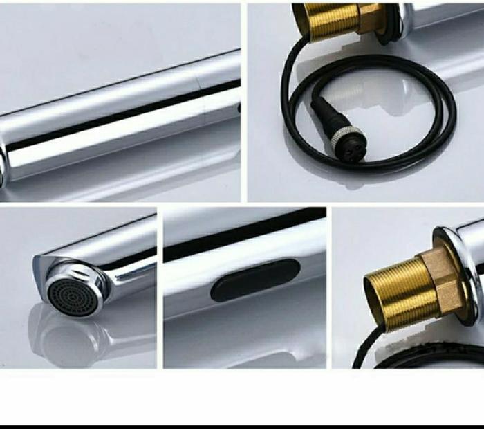 Jual Best Promo Kran Wastafel Sensor Kuningan W45-keran Air Otomatis ...