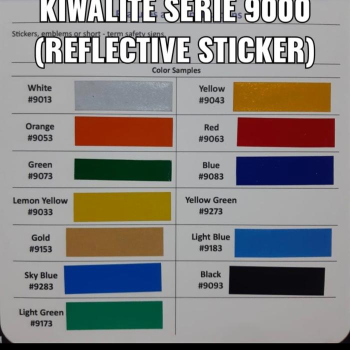 Jual Scotlite kiwalite stiker reflective ukuran 2inch - Jakarta Barat ...