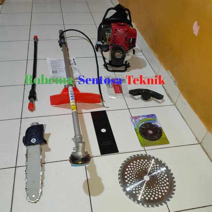 Jual MESIN POTONG RUMPUT MOLLAR DAN CHAINSAW 4 TAK 4 JENIS MATA PISAU ...