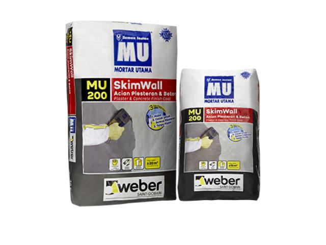 Jual MU 200 MU200 semen instant instan mortar utama utk aci acian 40kg ...