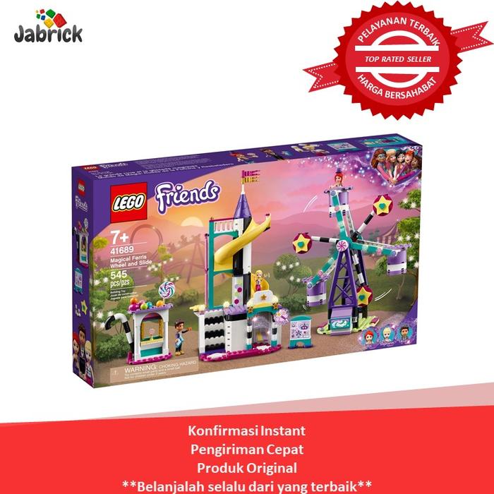 Jual LEGO 41689 FRIENDS Magical Ferris Wheel and Slide - Jakarta Utara ...